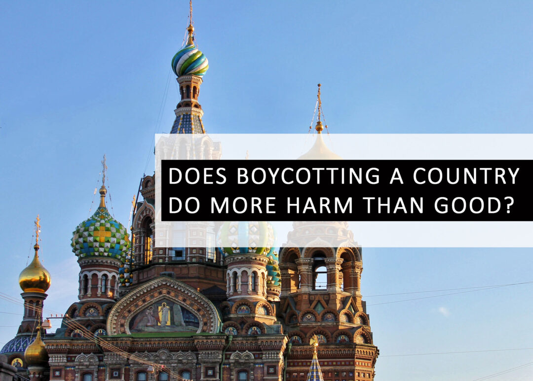 Does Boycotting a Country Do More Harm than Good?